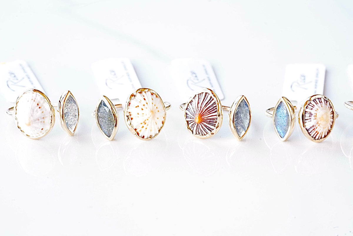 Solid Gold ‘Kaikaina’ Opihi Ring LP – Rise Hawaii